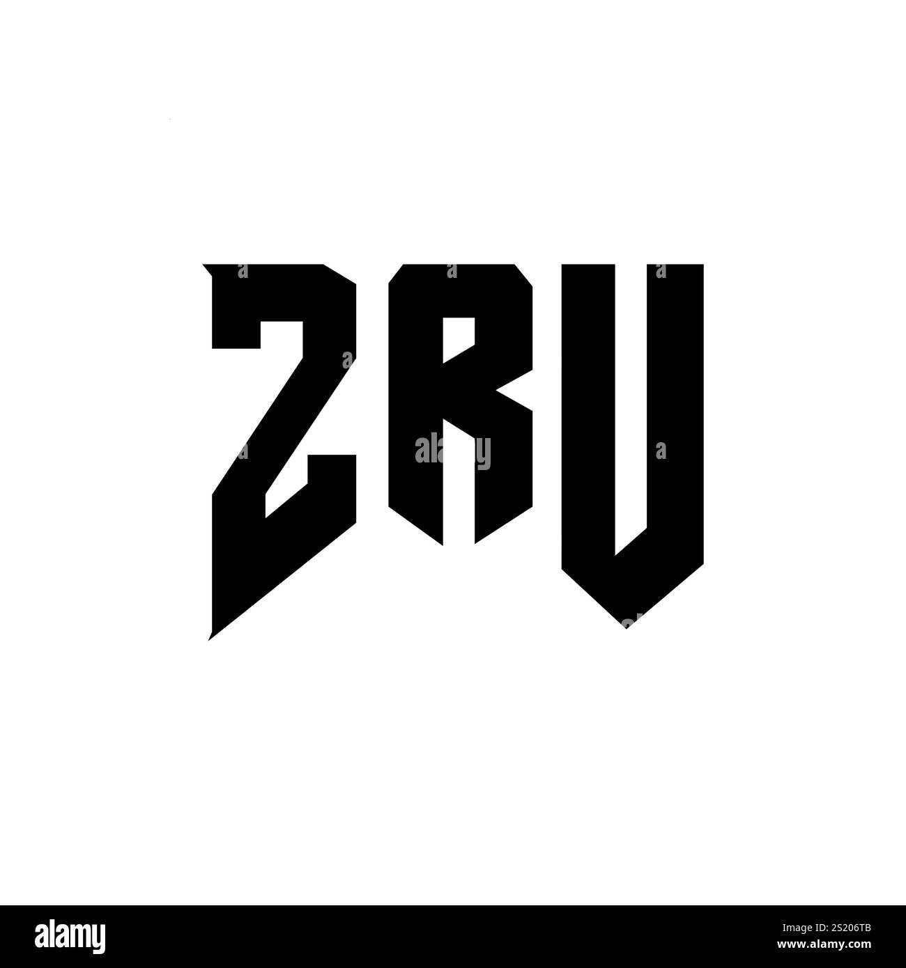 Zru logo design hi-res stock photography and images - Alamy
