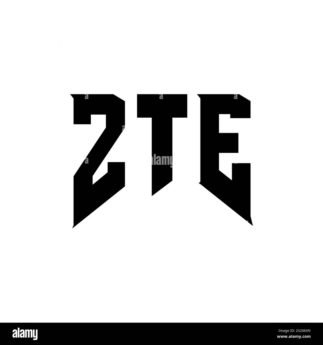 Zte logo design hi-res stock photography and images - Alamy