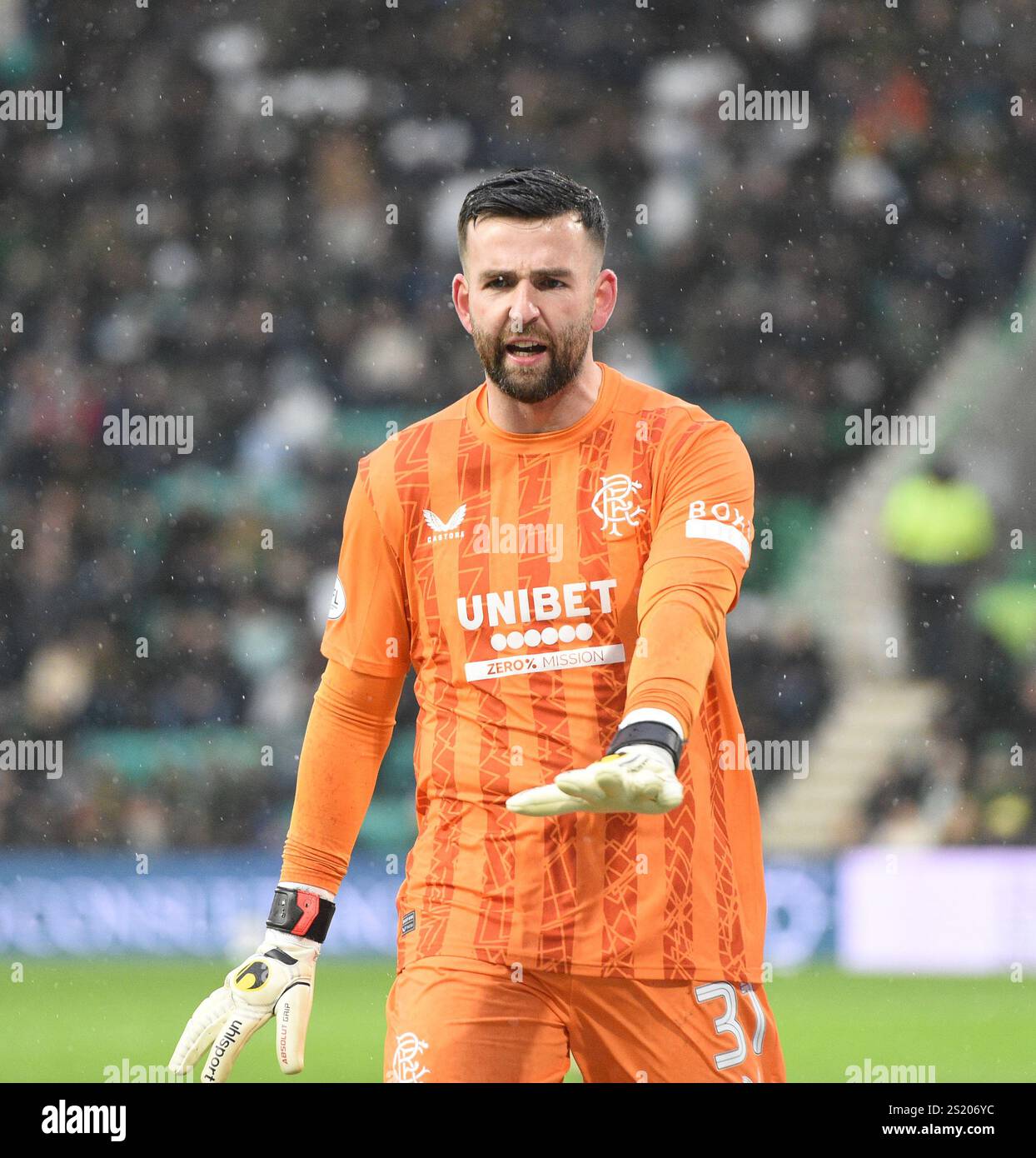 Easter Road Stadium, Edinburgh.Scotland UK. 5th Jan 25 Hibernian vs ...