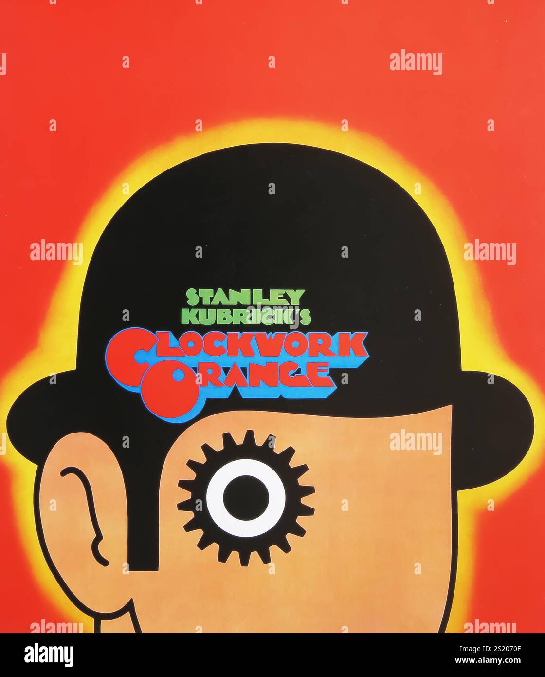 Viersen, Germany - May 9. 2024: A Clockwork Orange film cinema poster ...