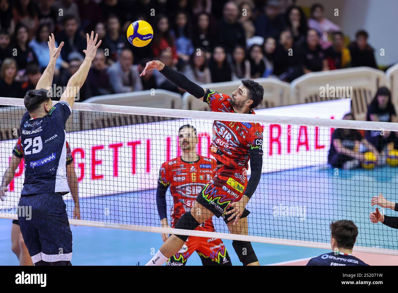 Sebastian Sole (Sir Susa Vim Perugia) during Cisterna Volley vs Sir ...