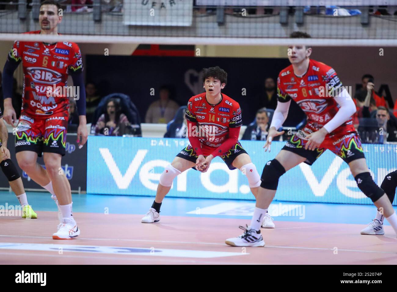 Yuki Ishikawa (Sir Susa Vim Perugia) during Cisterna Volley vs Sir Susa Vim Perugia, Volleyball ...