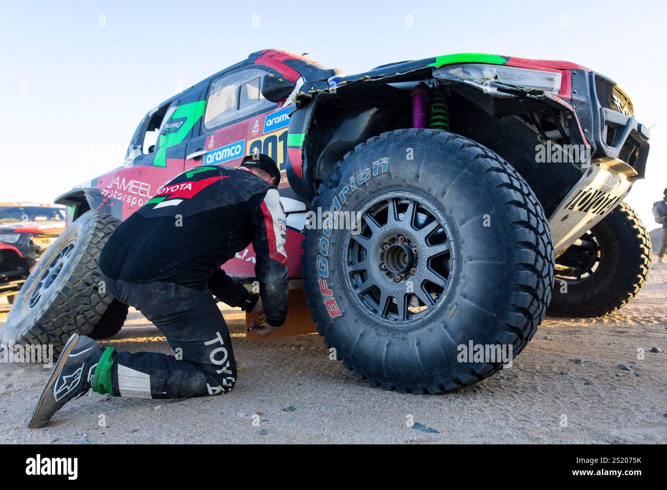 Bisha, Arabie Saoudite. 05th Jan, 2025. GOTTSCHALK Timo (ger), Toyota ...