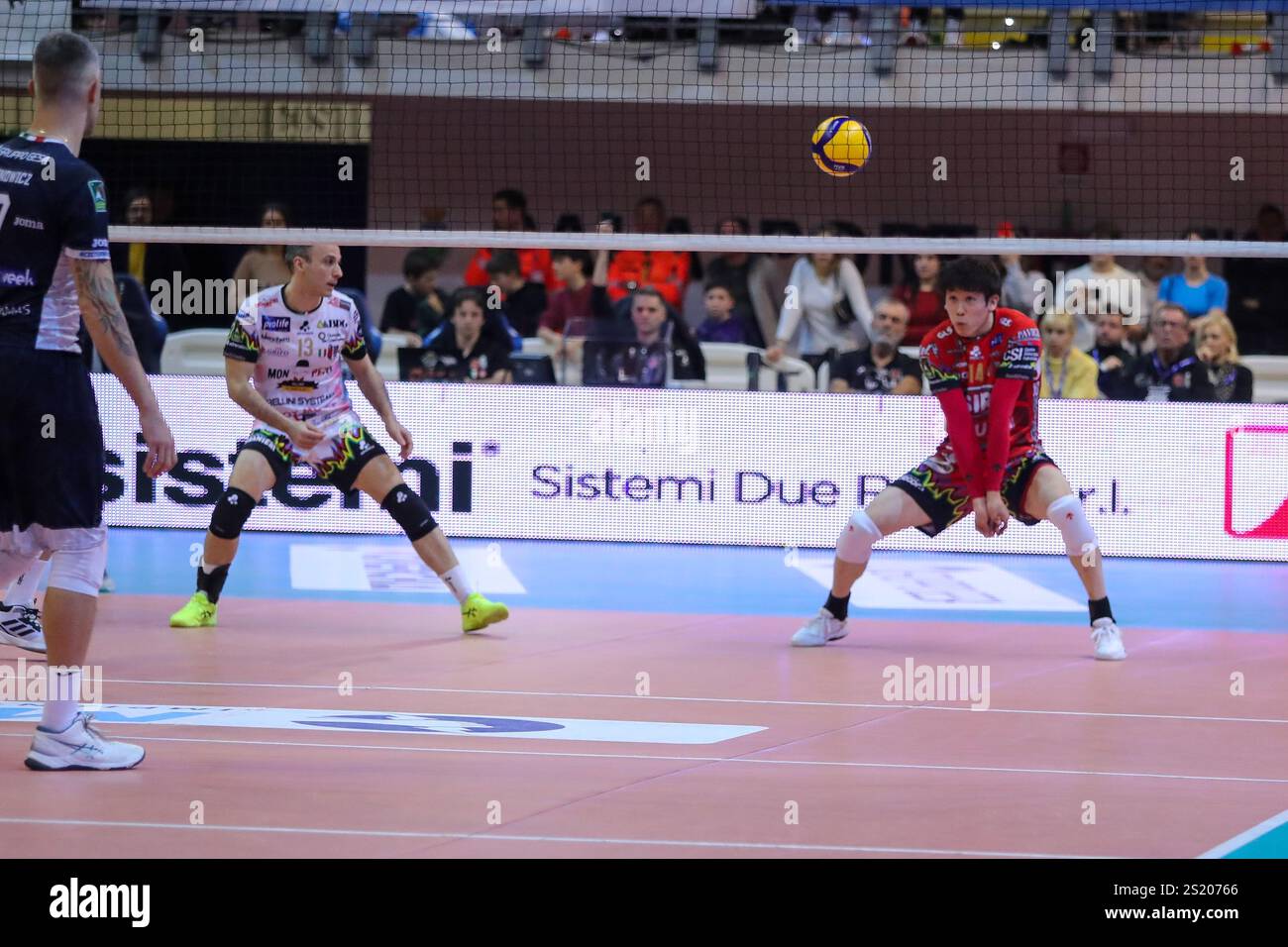 Yuki Ishikawa (Sir Susa Vim Perugia) during Cisterna Volley vs Sir Susa Vim Perugia, Volleyball ...