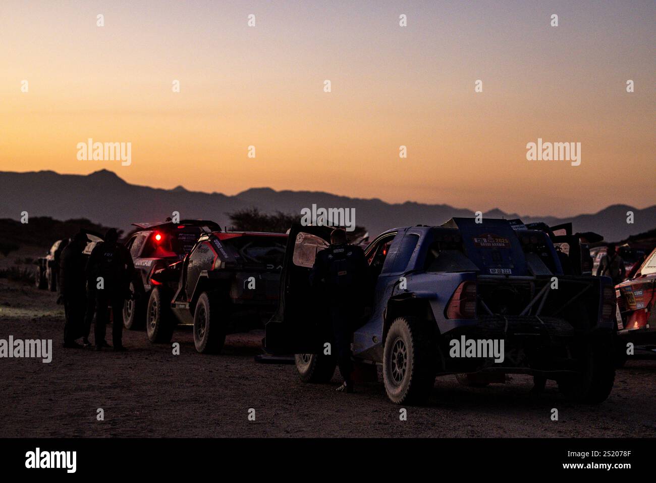Bisha, Arabie Saoudite. 05th Jan, 2025. Ambiance during the Stage 2 of ...