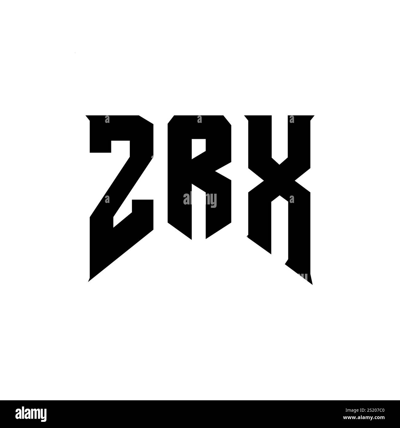 Zrx logo design hi-res stock photography and images - Alamy