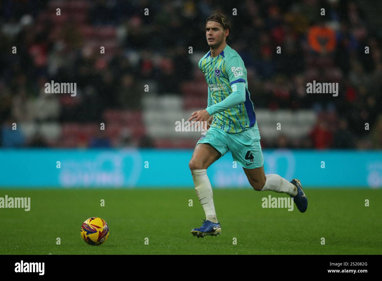 Stadium Of Light, Sunderland on Sunday 5th January 2025. Portsmouth's ...
