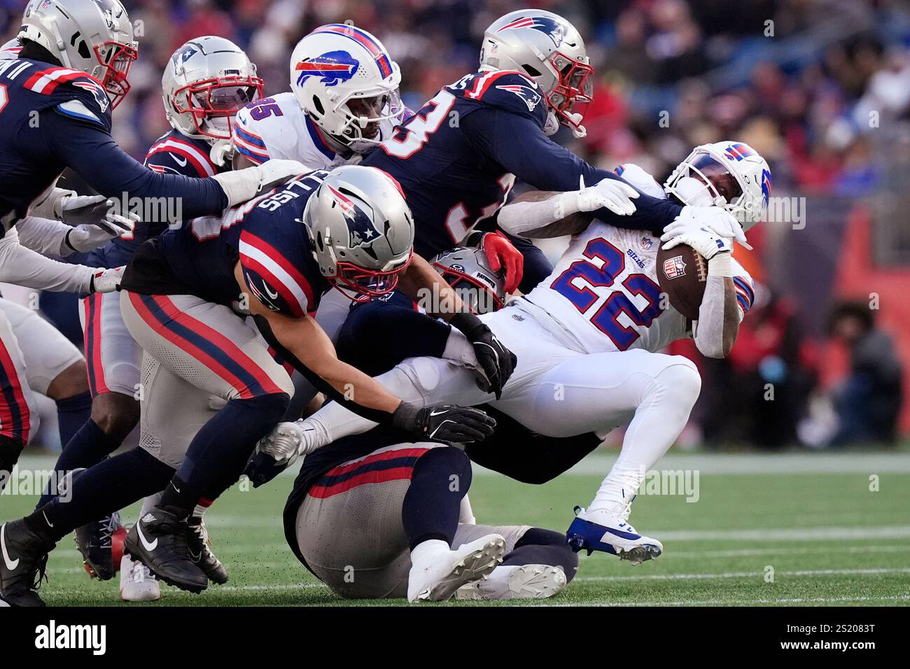 Buffalo Bills running back Ray Davis (22) during the second half of an ...