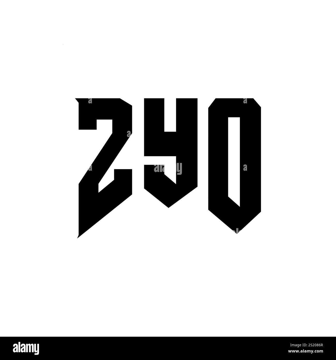 ZYO letter logo design for technology company. ZYO logo design black ...