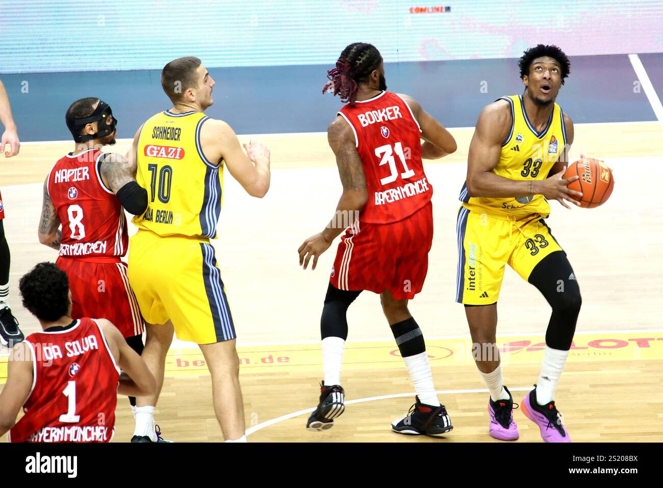 Berlin, Deutschland. 05th Jan, 2025. 05.01.2025, Uber-Arena, Berlin ...