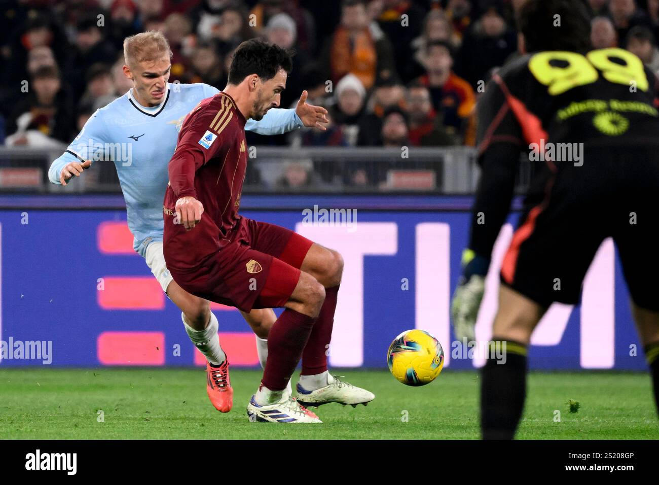 Rome, Italy. 05th Jan, 2025. Gustav Isaksen of SS Lazio and Mats ...