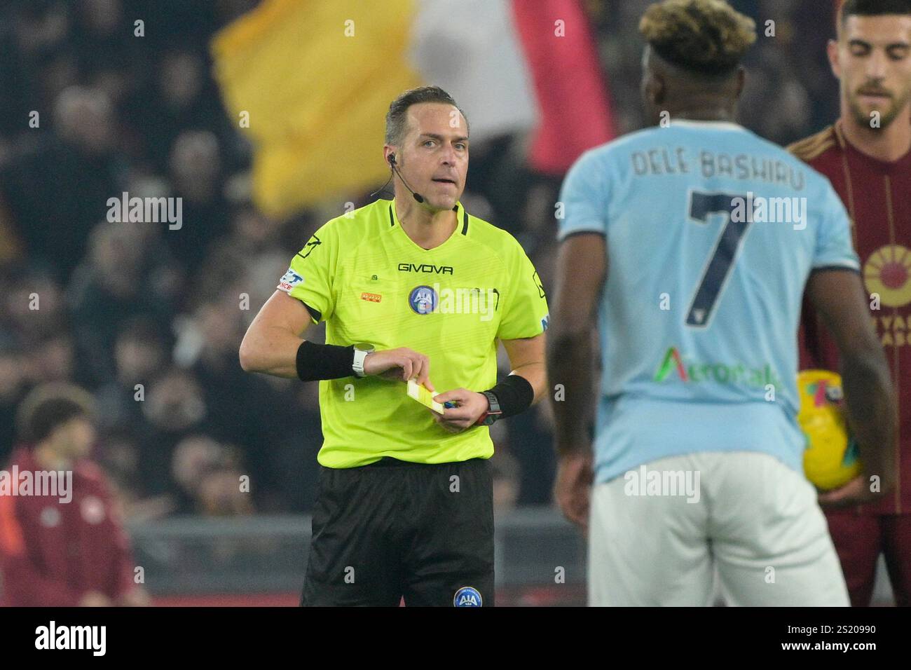 Luca Pairetto referee during the Serie A Enilive soccer match between ...