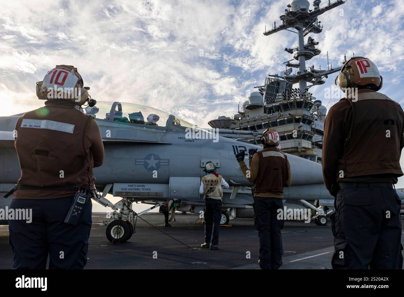 Mediterranean Sea, International Waters. 28 December, 2024. U.S. Navy ...