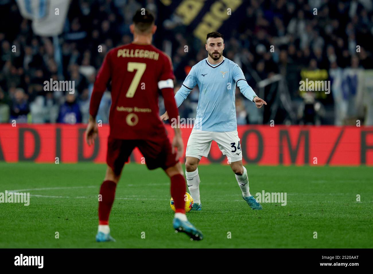 Roma, Italia. 05th Jan, 2025. Lazio's Mario Gila during the Serie A ...