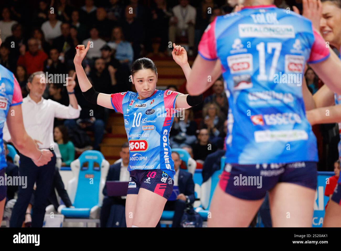 Novara, Italy. 05th Jan, 2025. Mayu Ishikawa during Igor Gorgonzola ...