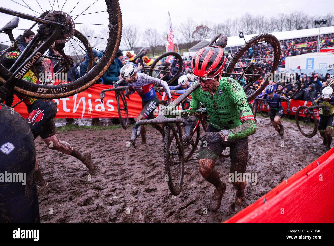 DENDERMONDE, Belgium 5th of January 2025 Mees Hendrikx pictured during ...