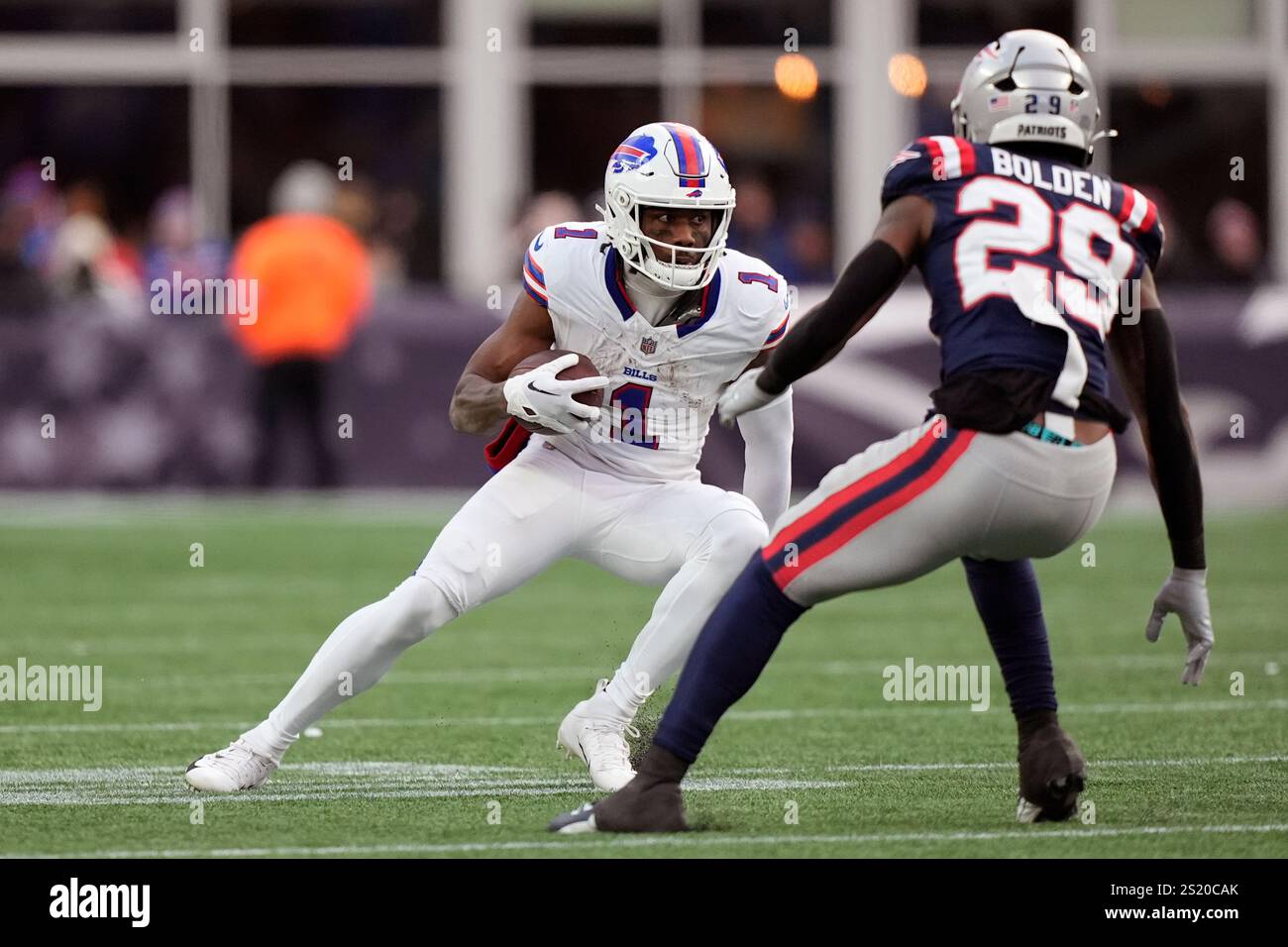 Buffalo Bills wide receiver Curtis Samuel (1) during the second half of ...