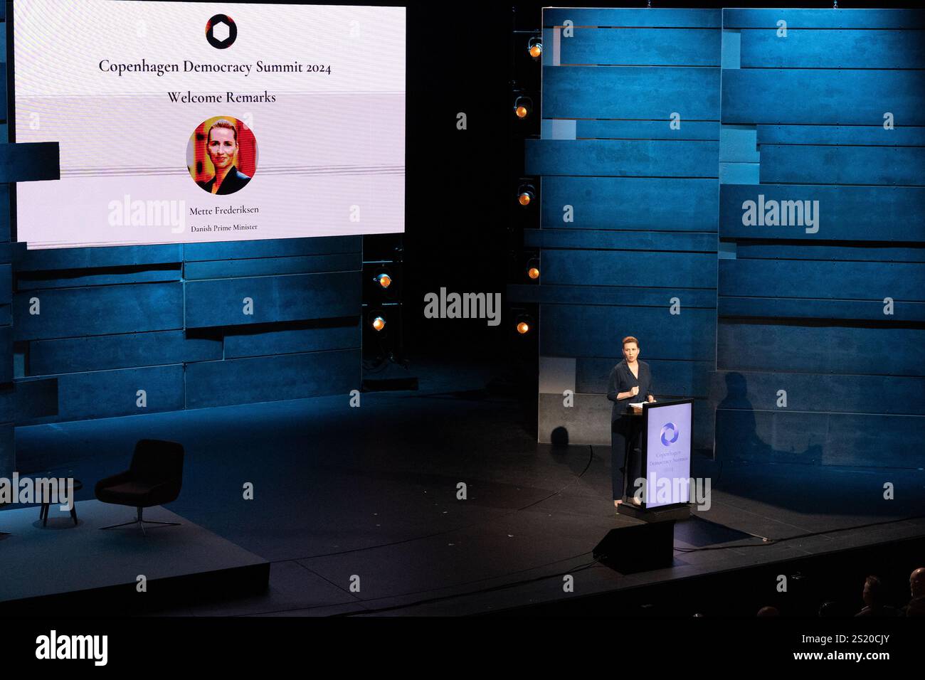 Copenhagen, Denmark. 14th May, 2024. Mette Frederiksen Prime Minister ...