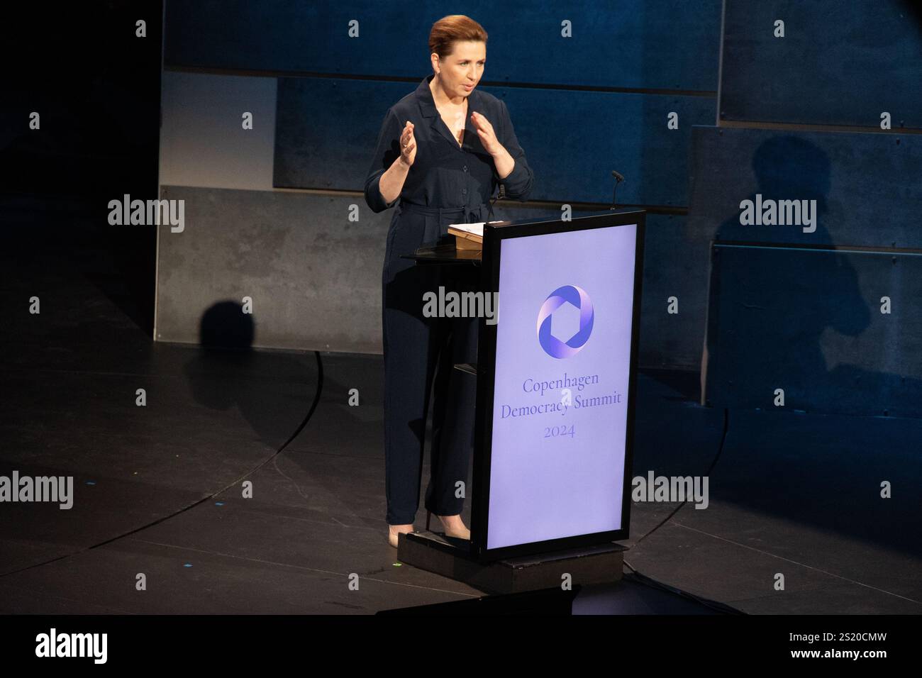 Copenhagen, Denmark. 14th May, 2024. Mette Frederiksen Prime Minister ...