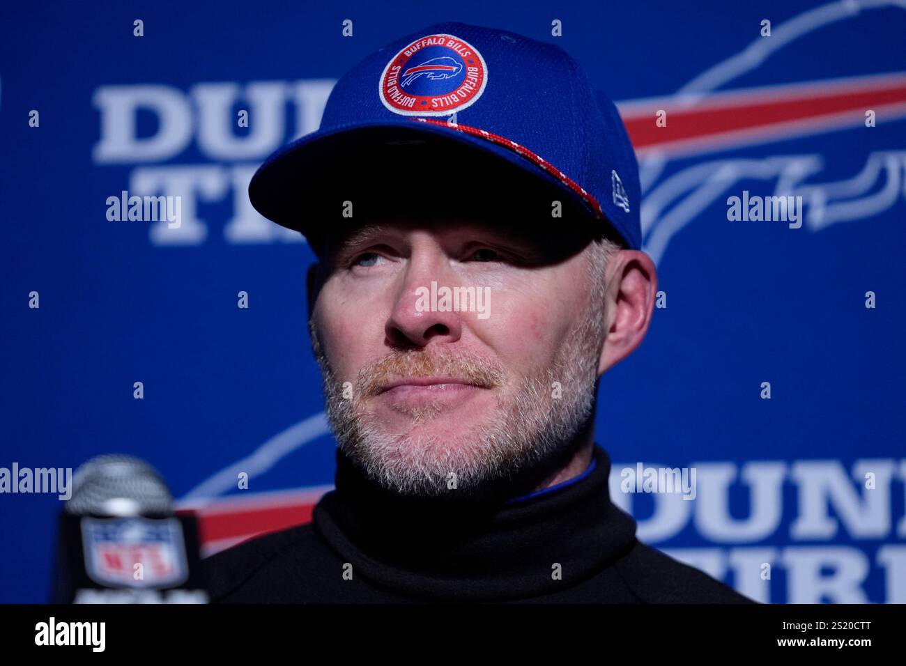Buffalo Bills head coach Sean McDermott after an NFL football game ...