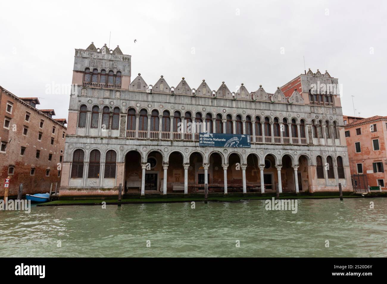 VENICE, ITALY - OCTOBER 24, 2024: The Fondaco dei Turchi in Venice ...