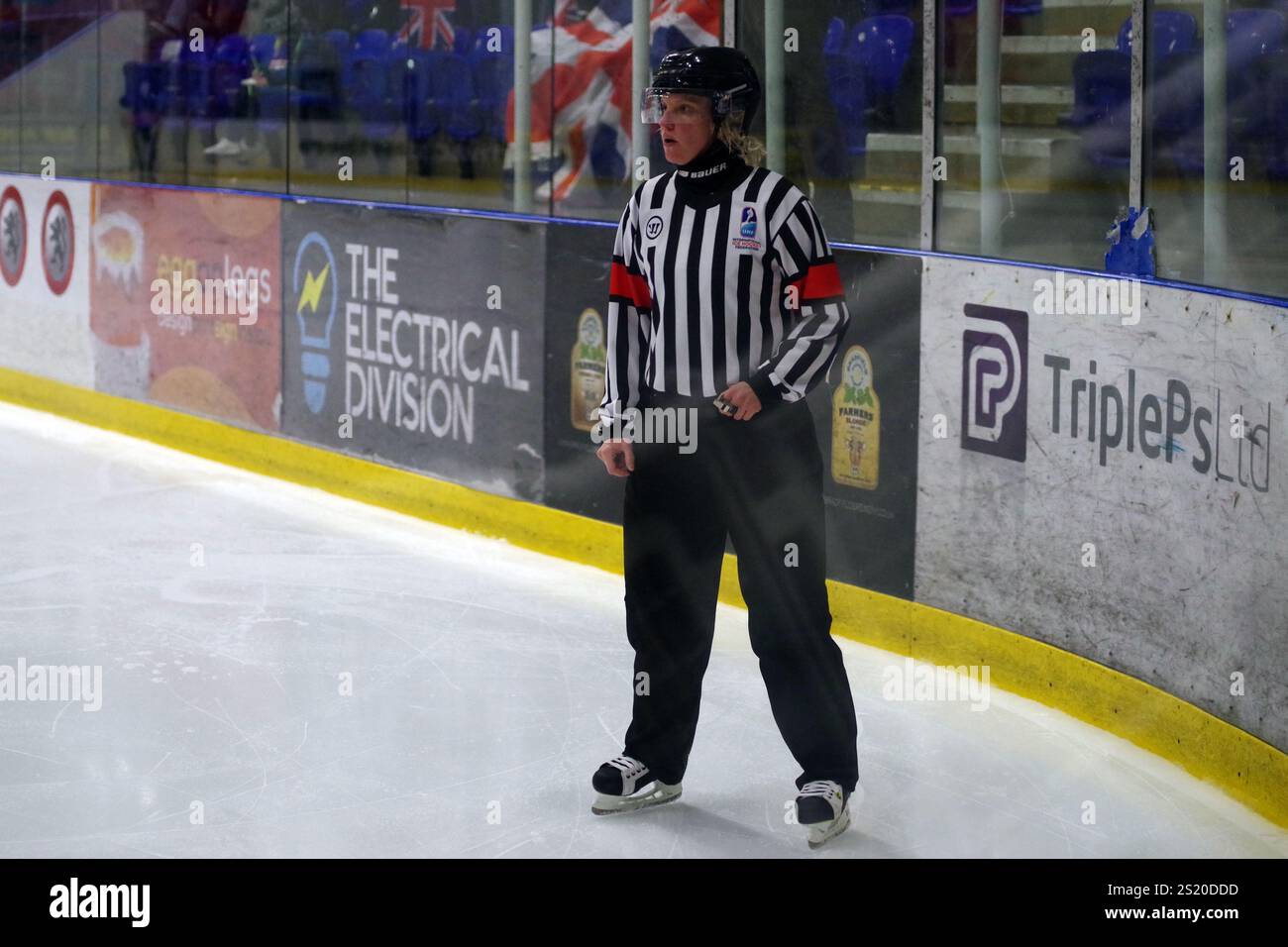 Sheffield, England, 14 December 2024. Referee Michaela Matejova during ...