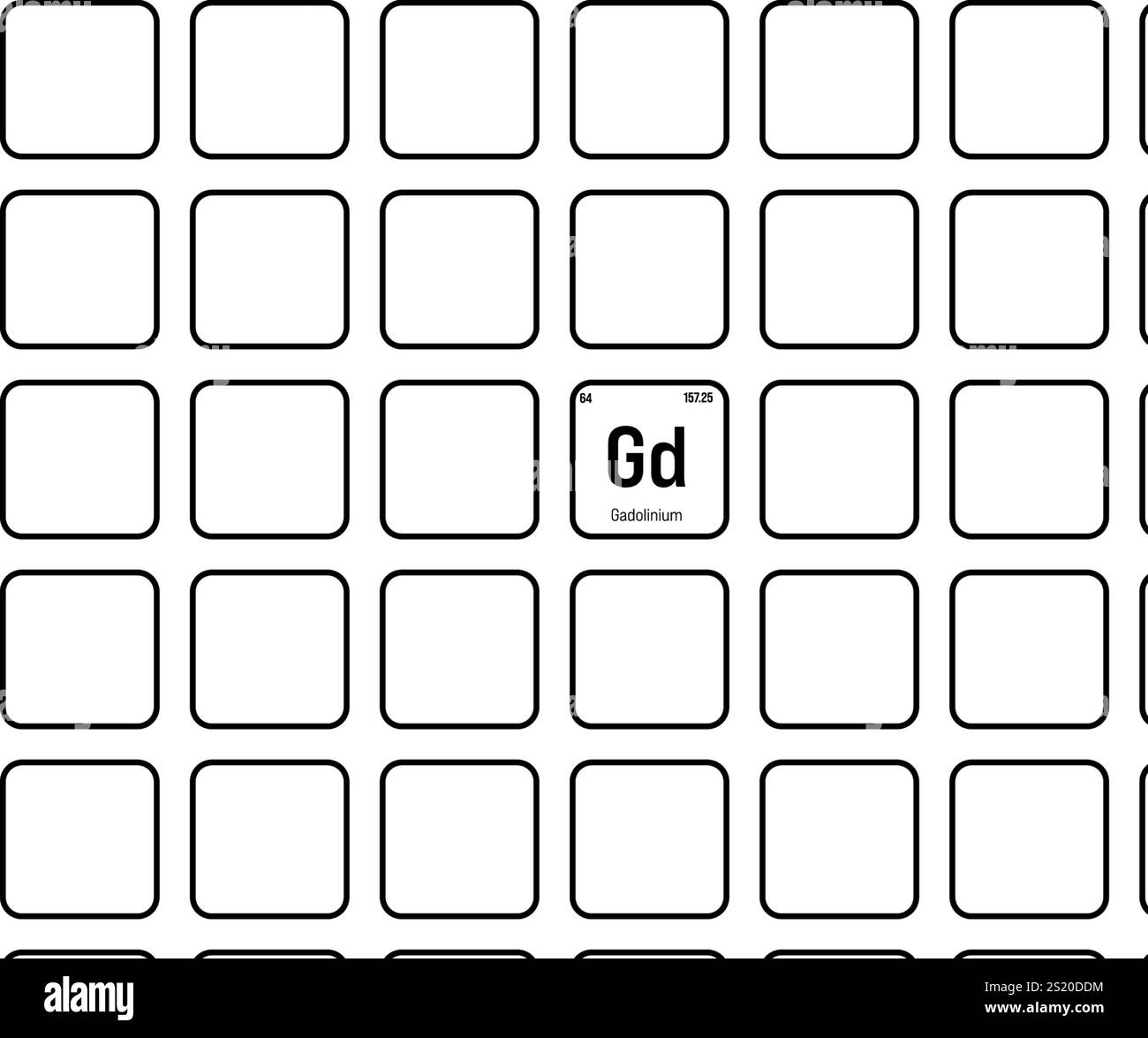 Fluorine, F, periodic table element with name, symbol, atomic number ...