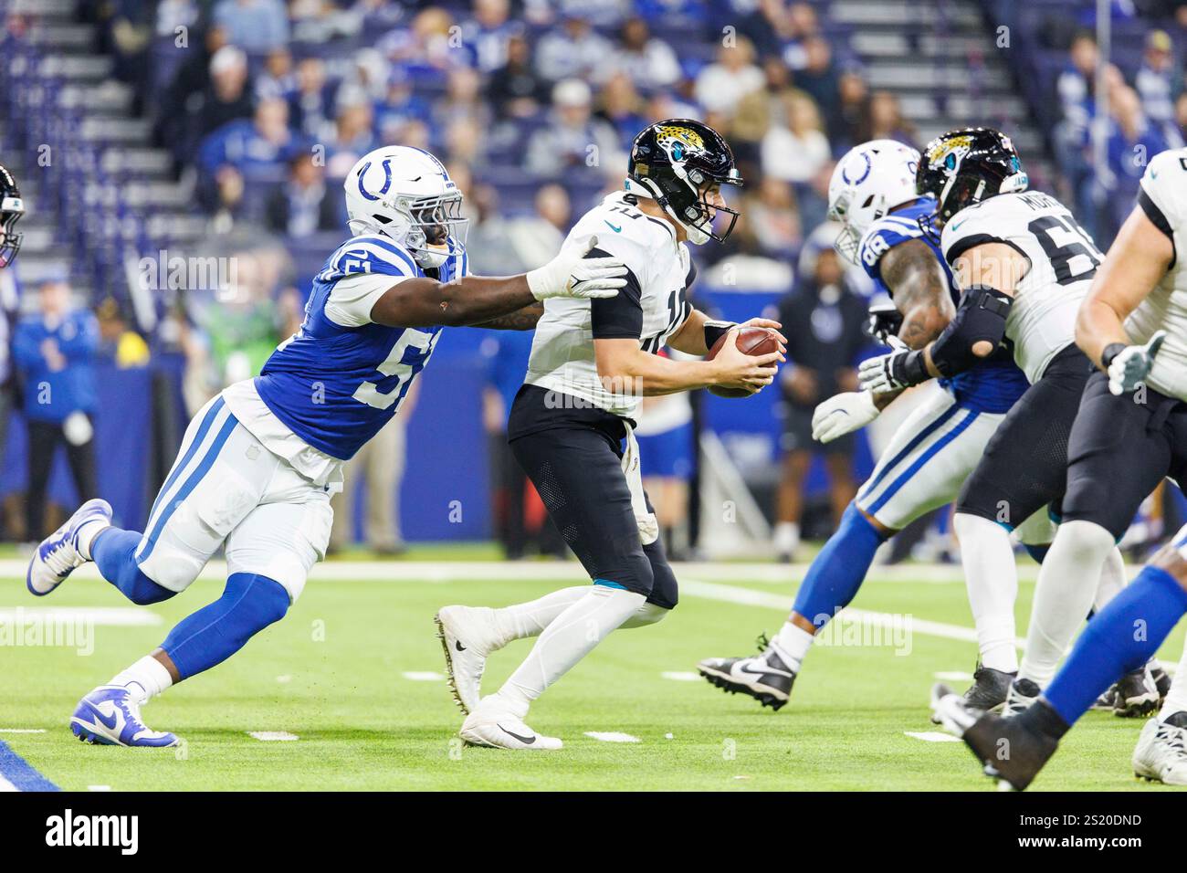 January 05, 2025: Indianapolis Colts defensive lineman Kwity Paye (51 ...