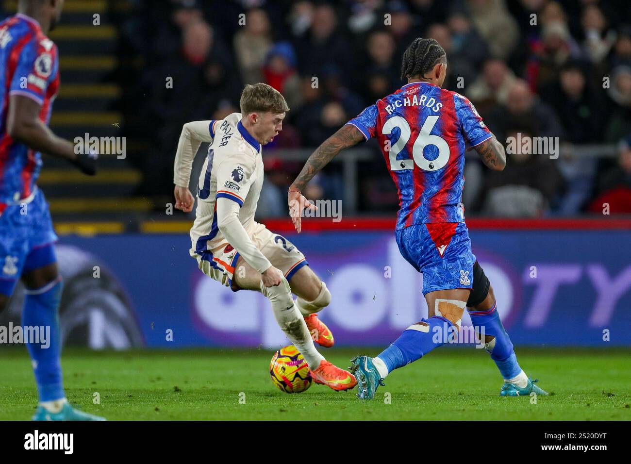 London, UK. 04th Jan, 2025. Chelsea forward Cole Palmer (20) during the ...
