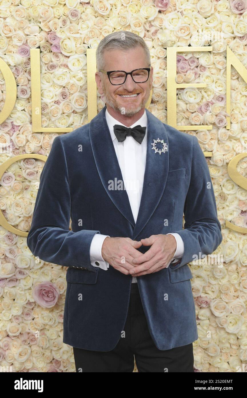 Ca. 05th Jan, 2025. Marc Malkin at arrivals for 82nd Golden Globe ...