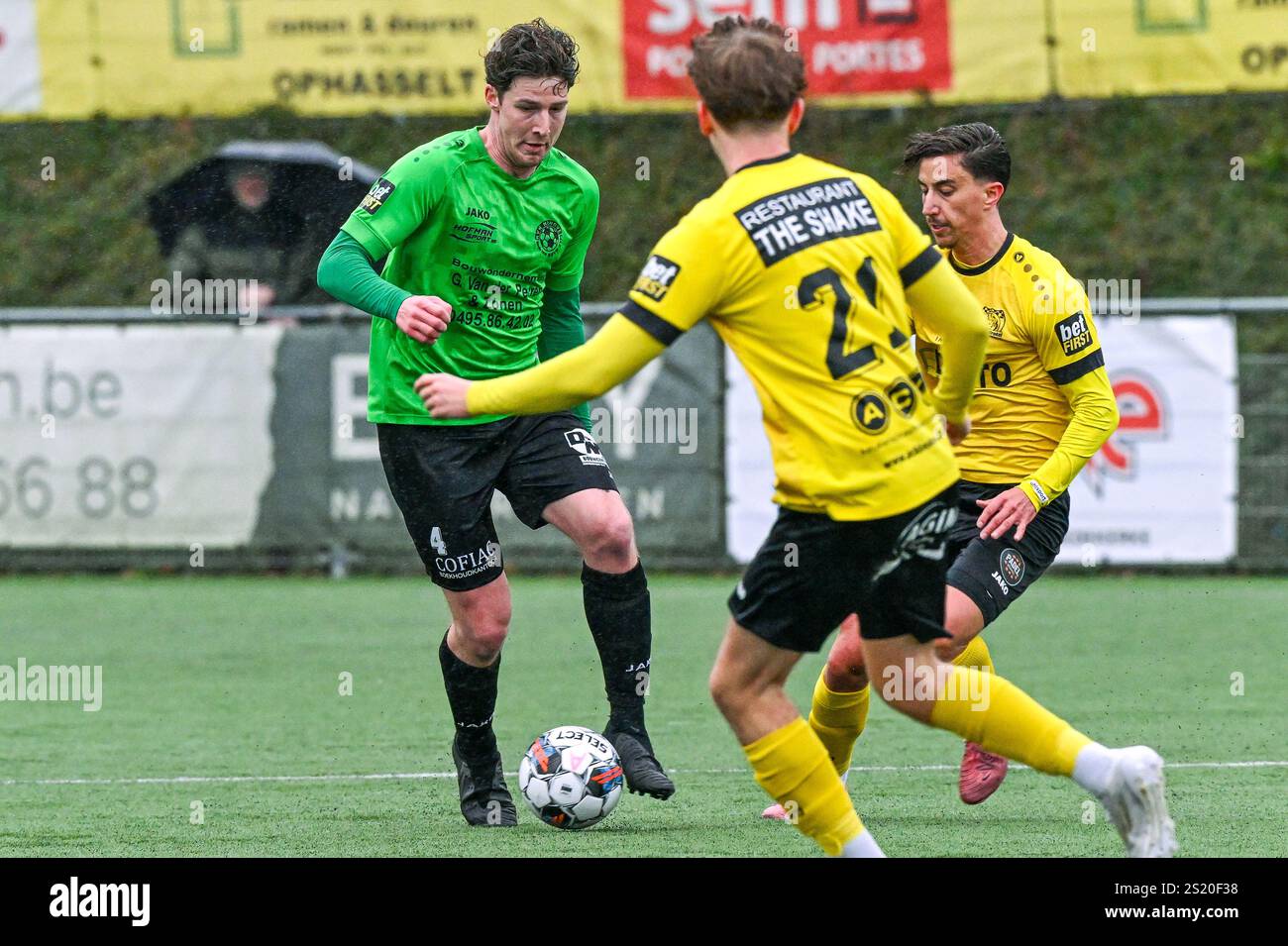 Brakel, Belgium. 05th Jan, 2025. Jourquin Jarno (4) of VK Ninove ...