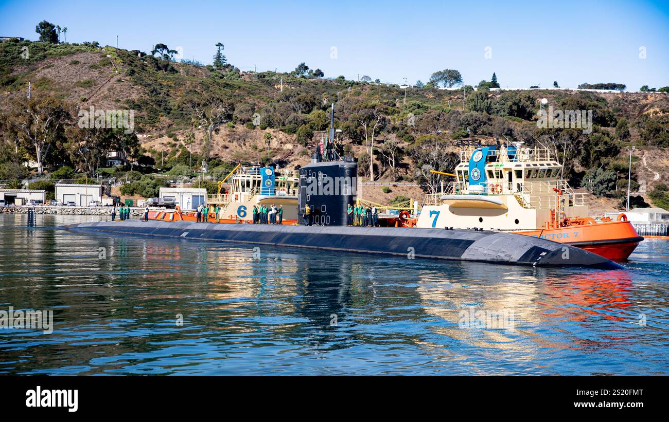 Point Loma, United States. 05 November, 2024. The U.S. Navy Los Angeles ...