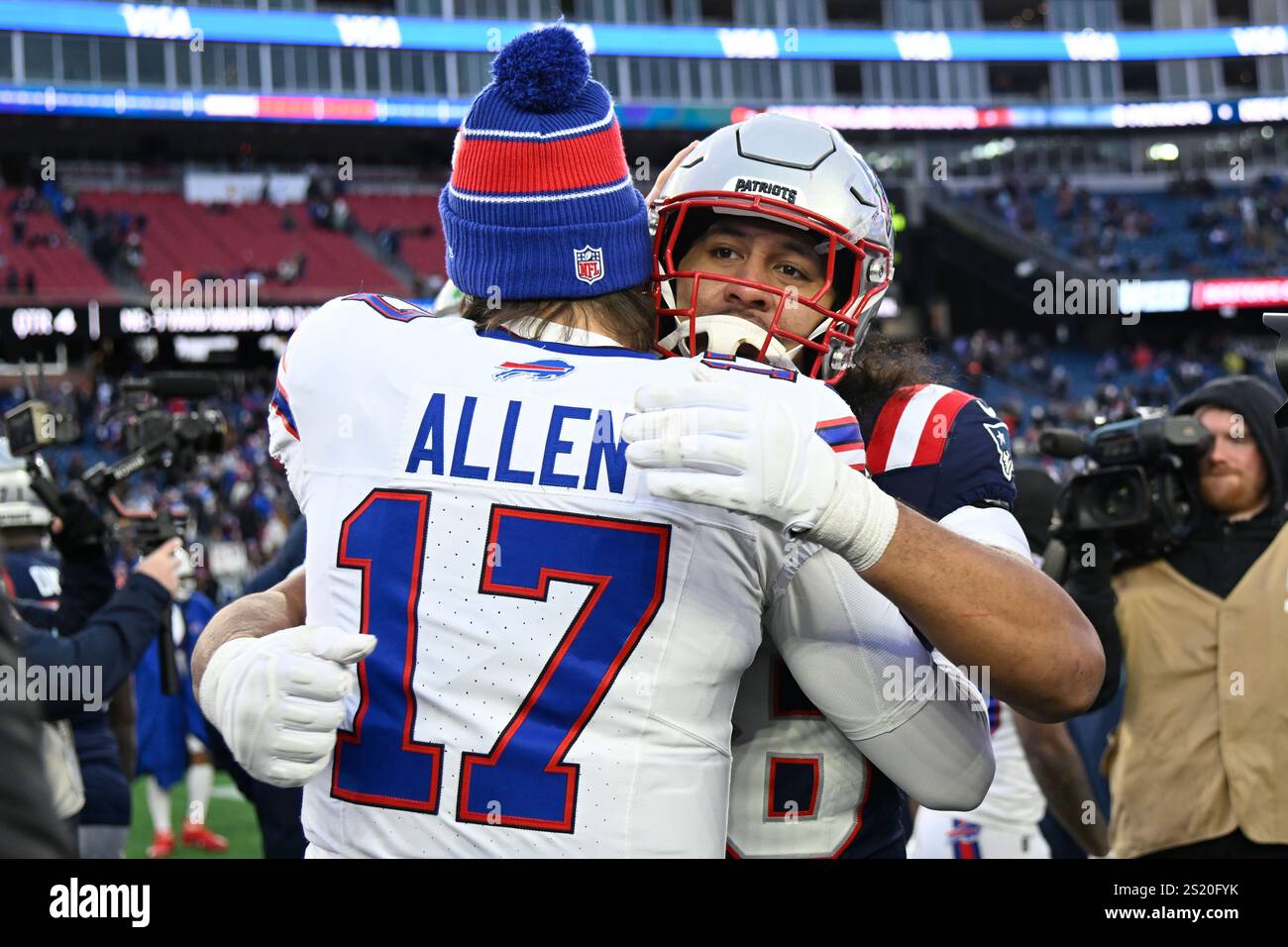 Foxborough, Massachusetts, USA. 5th Jan, 2025. Buffalo Bills ...