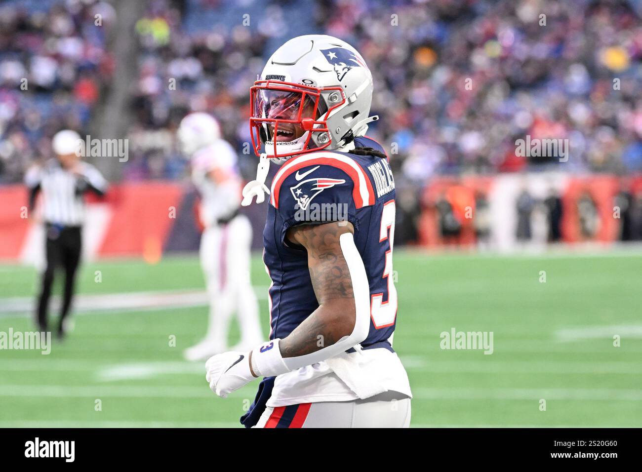Foxborough, Massachusetts, USA. 5th Jan, 2025. New England Patriots ...