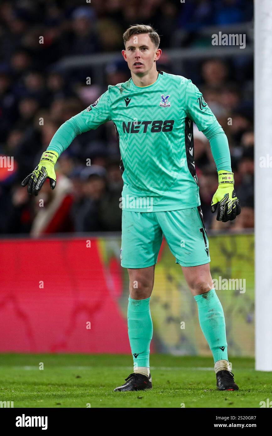 London, UK. 04th Jan, 2025. Crystal Palace goalkeeper Dean Henderson (1 ...