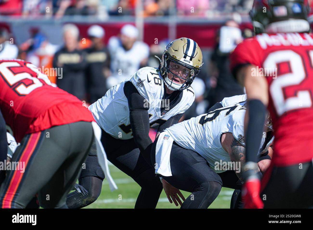 Tampa Bay, Florida, USA, January 5, 2025, New Orleans Saints ...