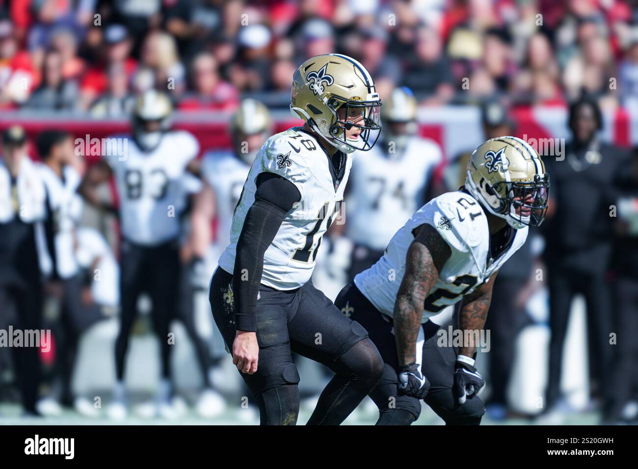 Tampa Bay, Florida, USA, January 5, 2025, New Orleans Saints ...