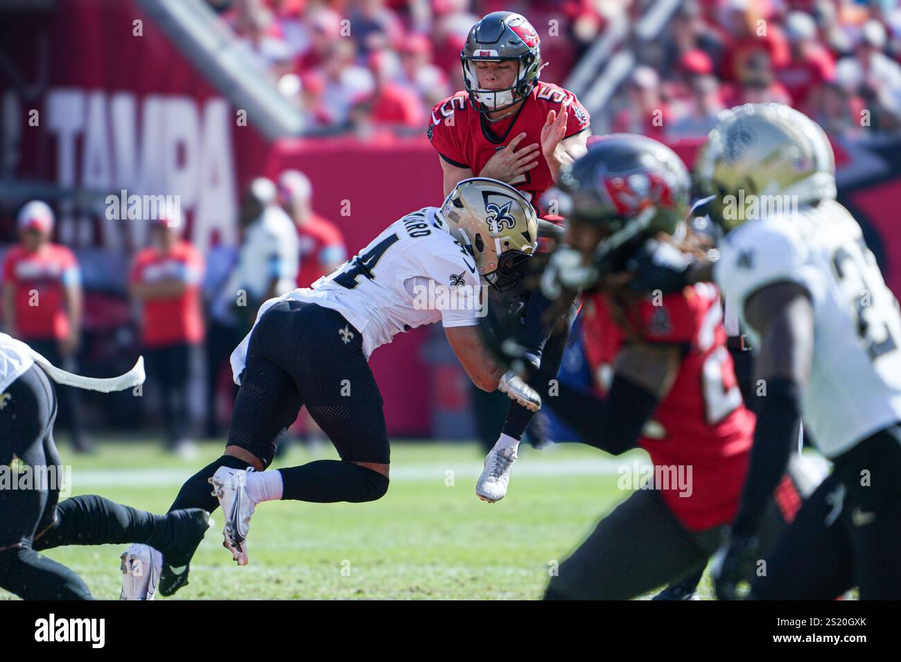 Tampa Bay, Florida, USA, January 5, 2025, Tampa Bay Buccaneers Punter ...