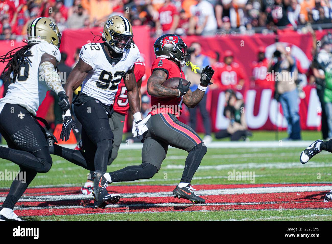 Tampa Bay, Florida, USA, January 5, 2025, Tampa Bay Buccaneers ...