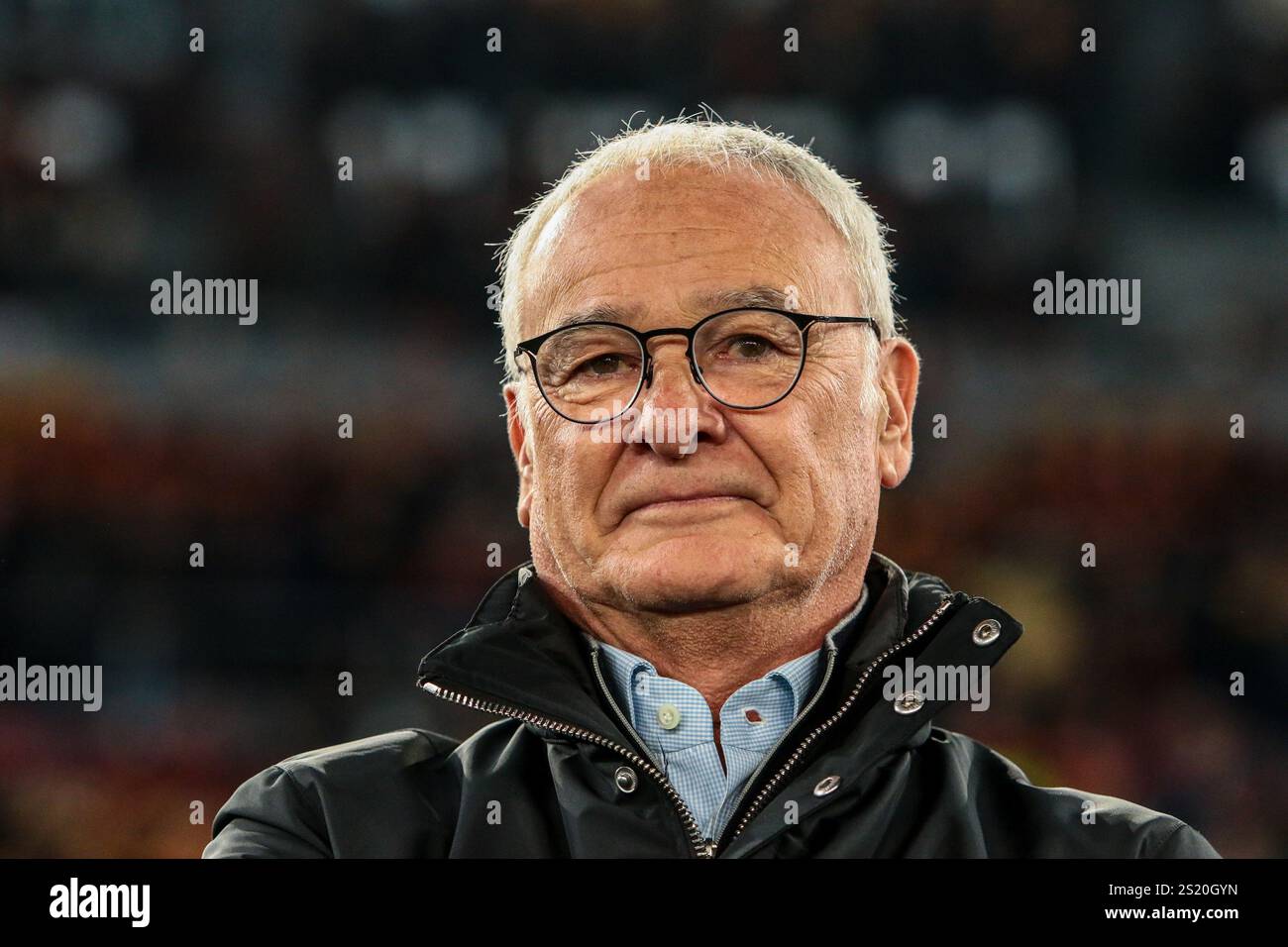 Claudio Ranieri coach of A.S. Roma during AS Roma vs SS Lazio, Italian ...