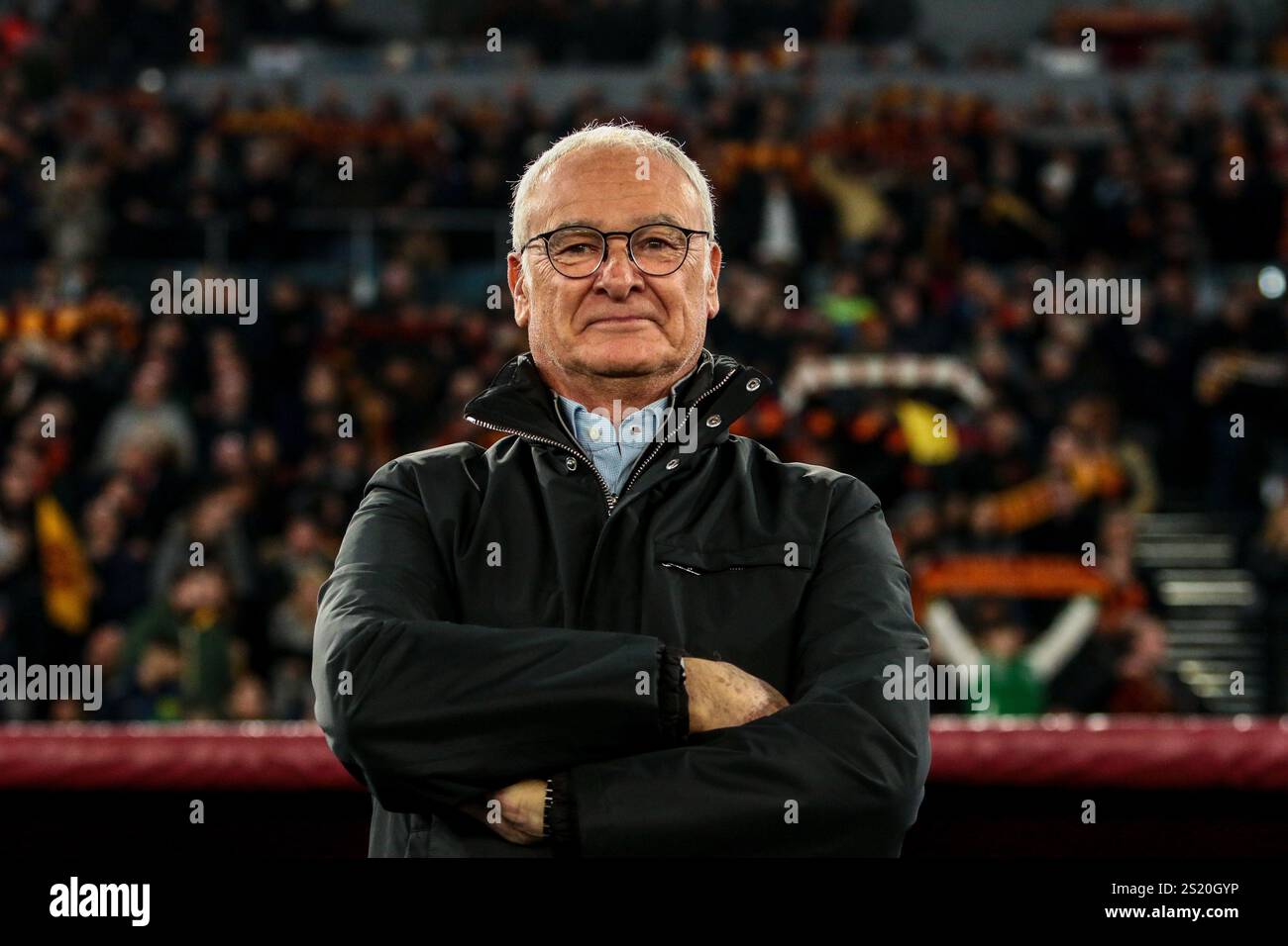 Rome, Italy. 05th Jan, 2025. Claudio Ranieri coach of A.S. Roma during ...