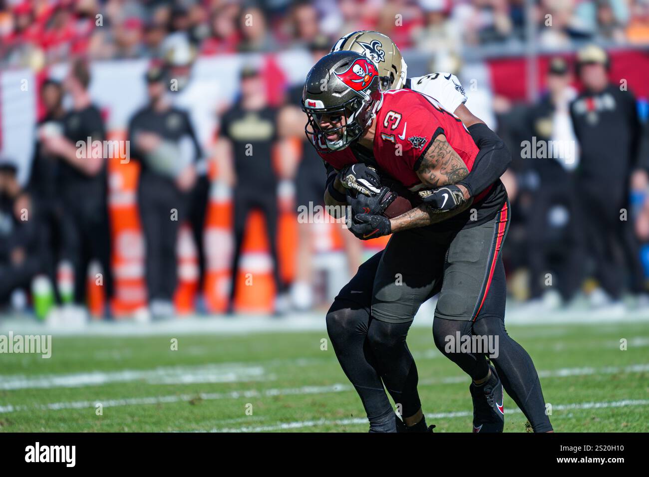 Tampa Bay, Florida, USA, January 5, 2025, Tampa Bay Buccaneers wide ...