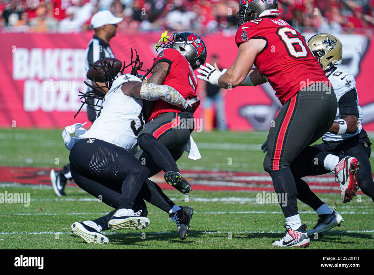 Tampa Bay, Florida, USA, January 5, 2025, Tampa Bay Buccaneers ...