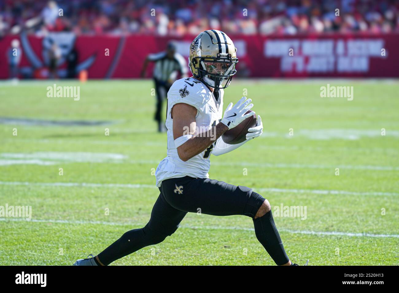 Tampa Bay, Florida, USA, January 5, 2025, New Orleans Saints wide ...