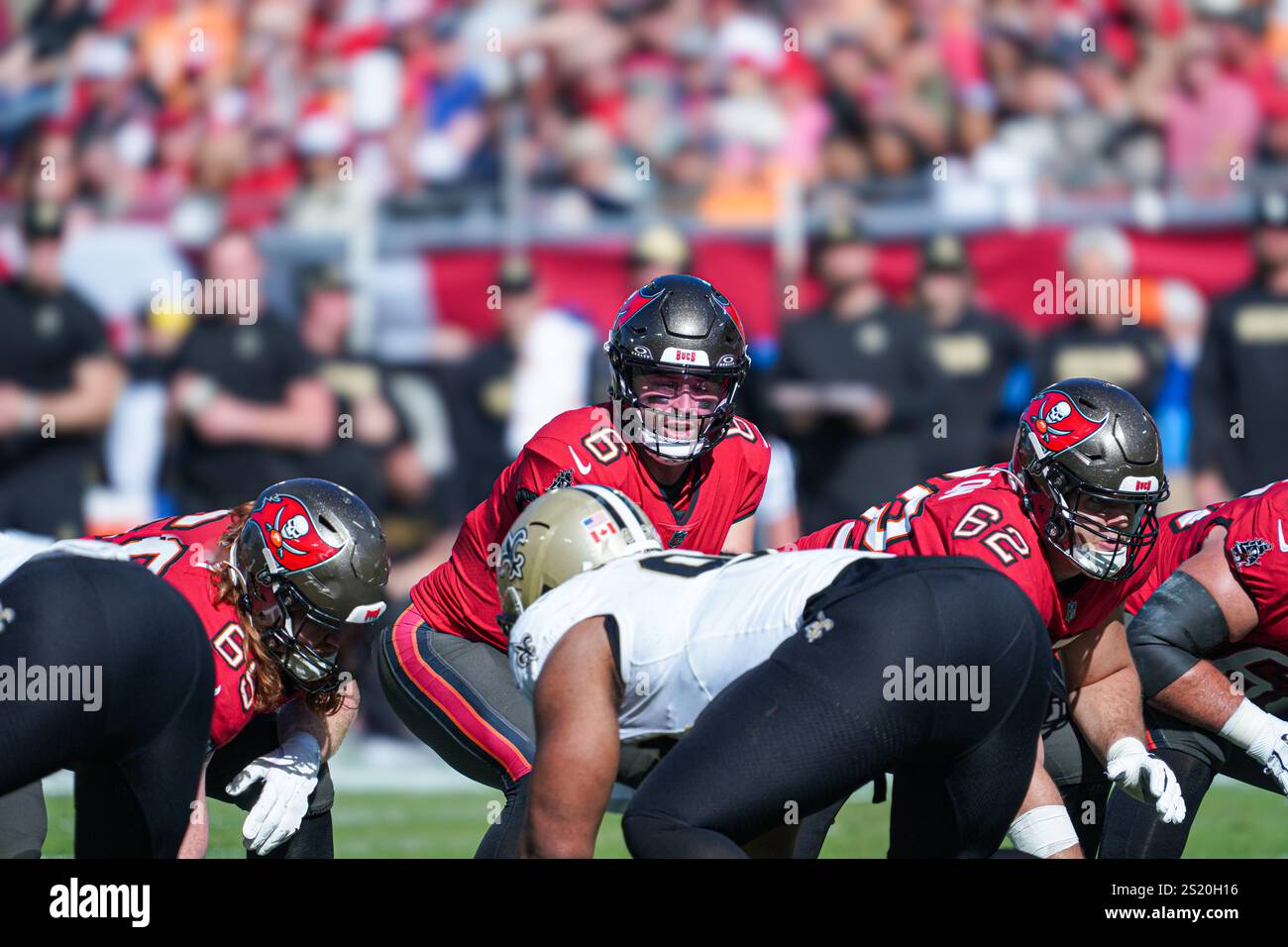 Tampa Bay, Florida, USA, January 5, 2025, Tampa Bay Buccaneers ...
