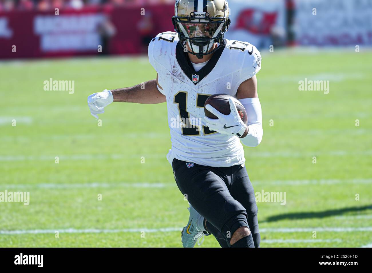 Tampa Bay, Florida, USA, January 5, 2025, New Orleans Saints wide ...