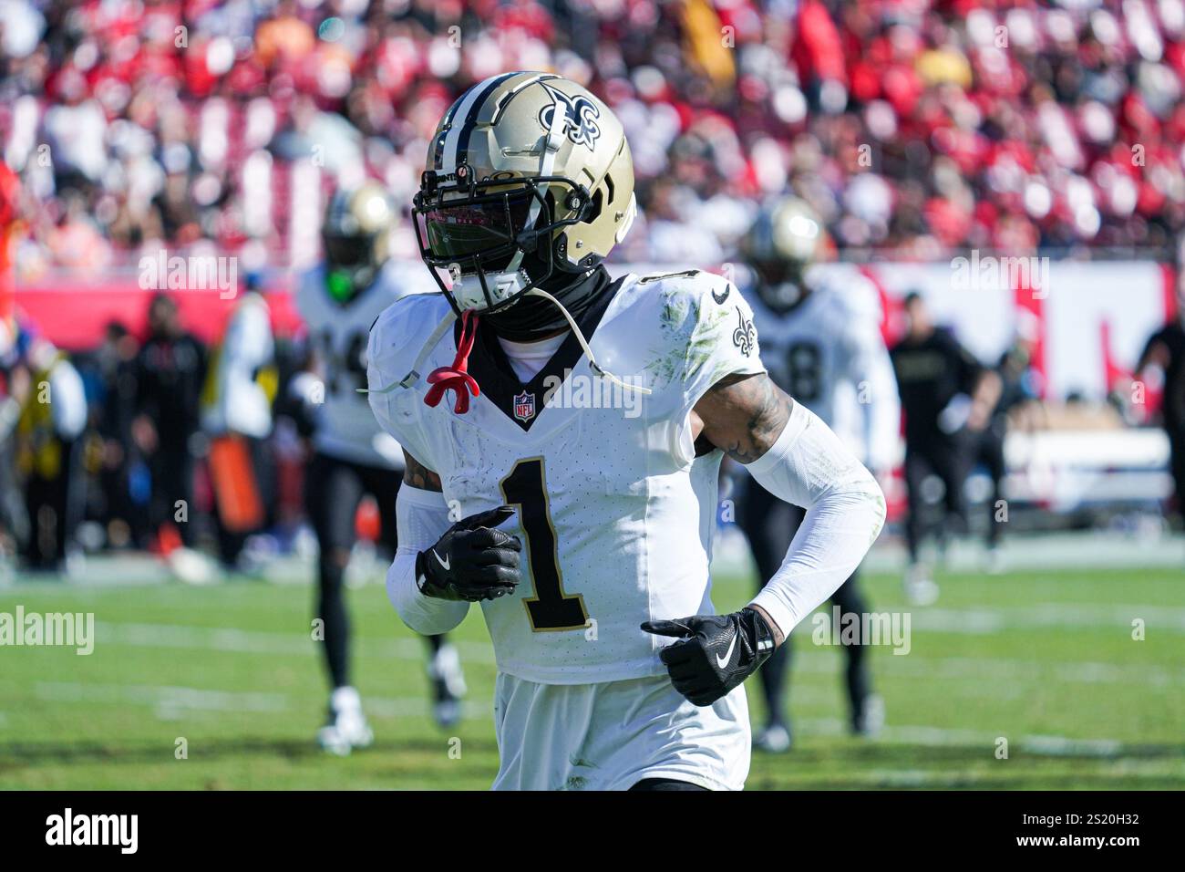 Tampa Bay, Florida, USA, January 5, 2025, New Orleans Saints player ...