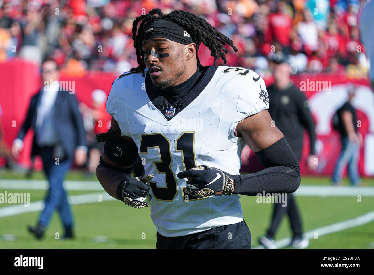 Tampa Bay, Florida, USA, January 5, 2025, New Orleans Saints player ...