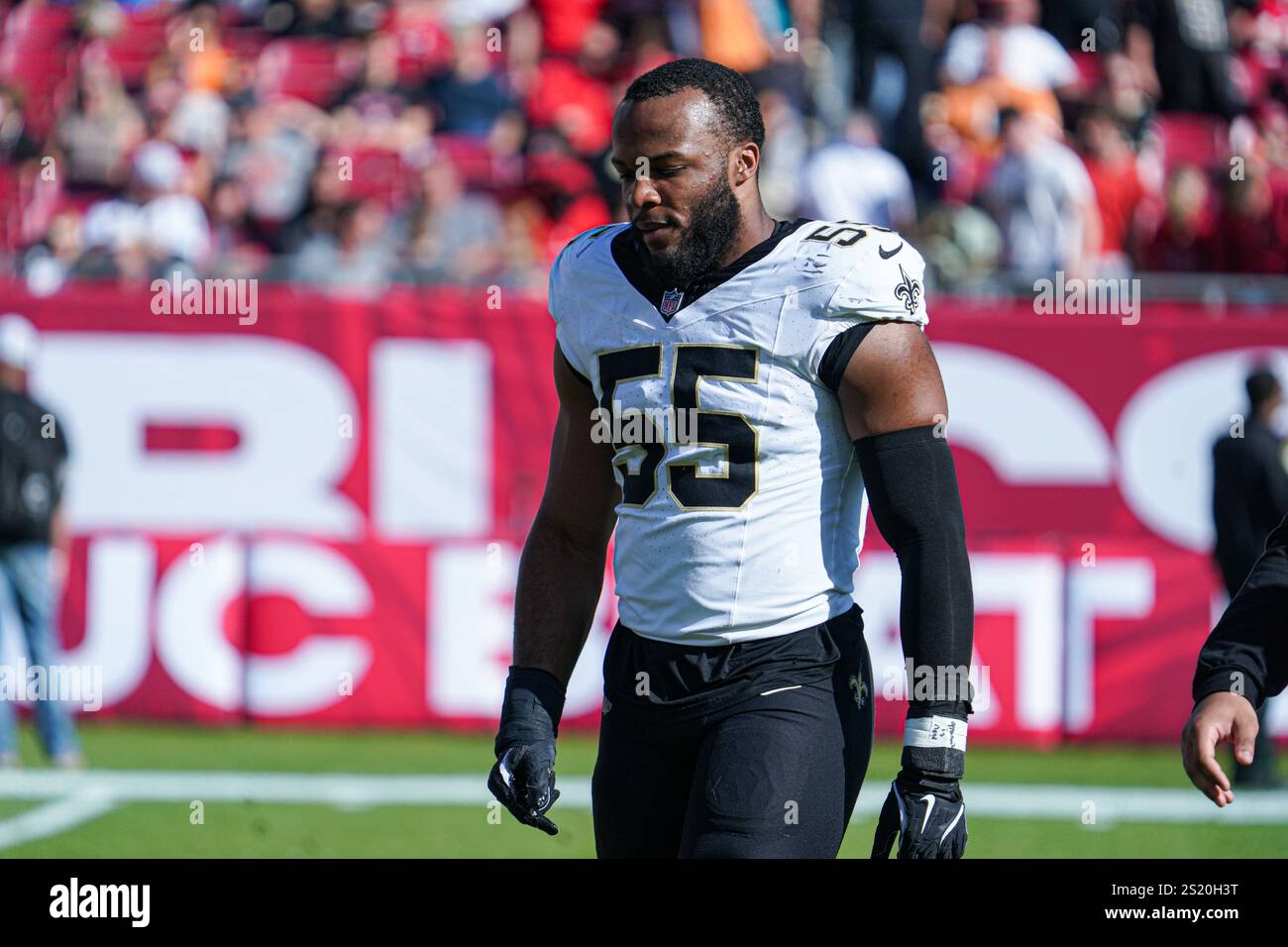 Tampa Bay, Florida, USA, January 5, 2025, New Orleans Saints player ...