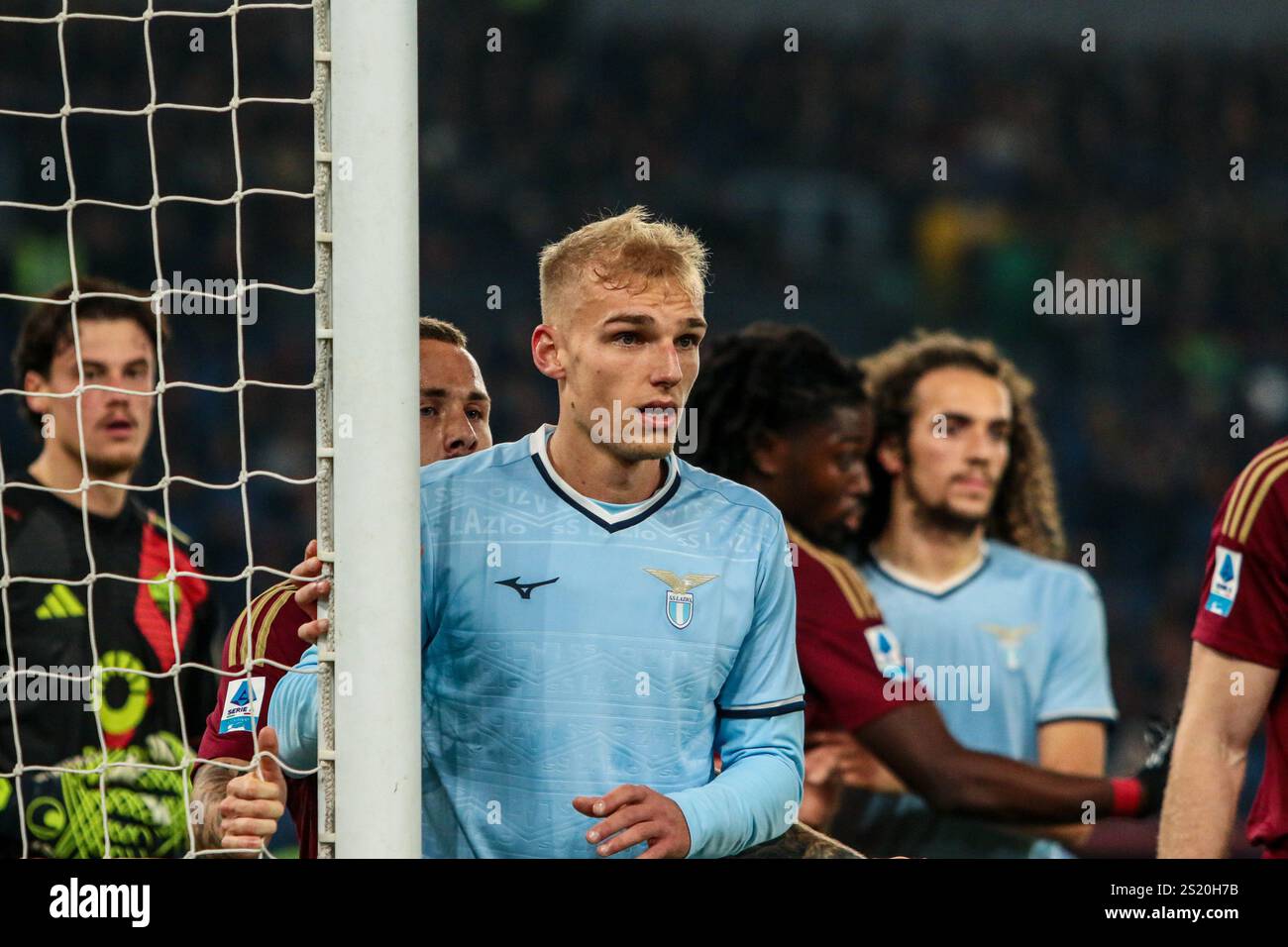 Rome, Italy. 05th Jan, 2025. Gustav Isaksen of SS Lazio during AS Roma ...